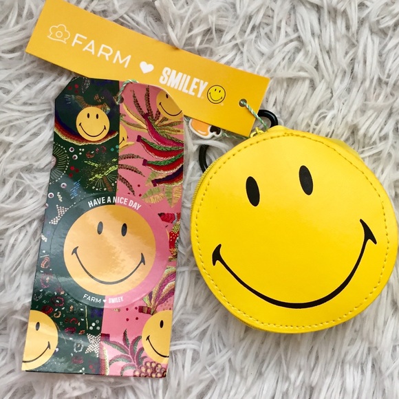 FARM Rio | Bags | Farm Rio Mixed Smiley Rio Tote | Poshmark